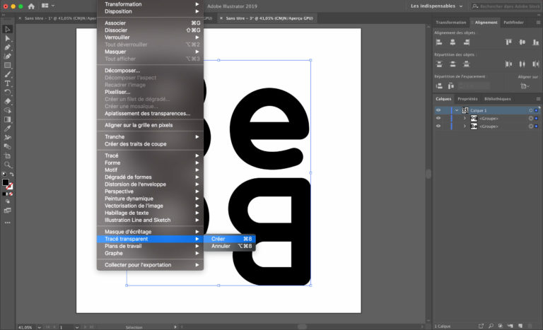 Mettre une Image dans une Forme avec Illustrator - BeBo